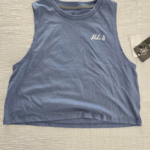 Volcom | Tops | Volcom Hawaii Aloha Palmy Storm Crop | Poshmark